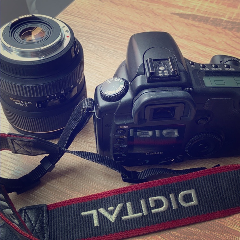 Canon Camera With Lens - Gem